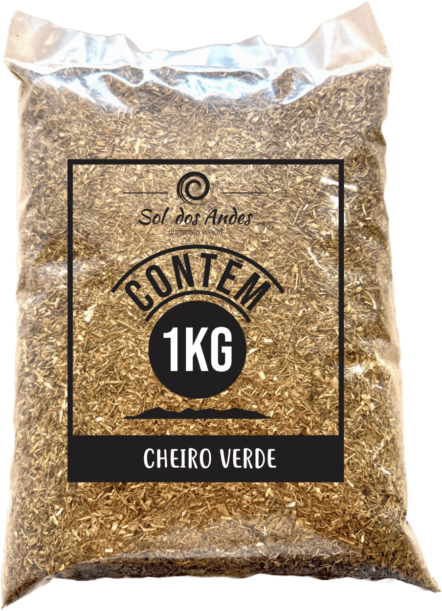 Cheiro Verde - Contém 1Kg - Sol dos Andes Produtos Naturais