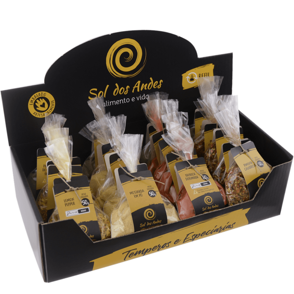 Cintas Box 4 - Sol dos Andes Produtos Naturais