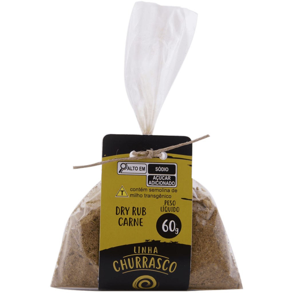 Dry Rub Carne 60g - Sol dos Andes Produtos Naturais