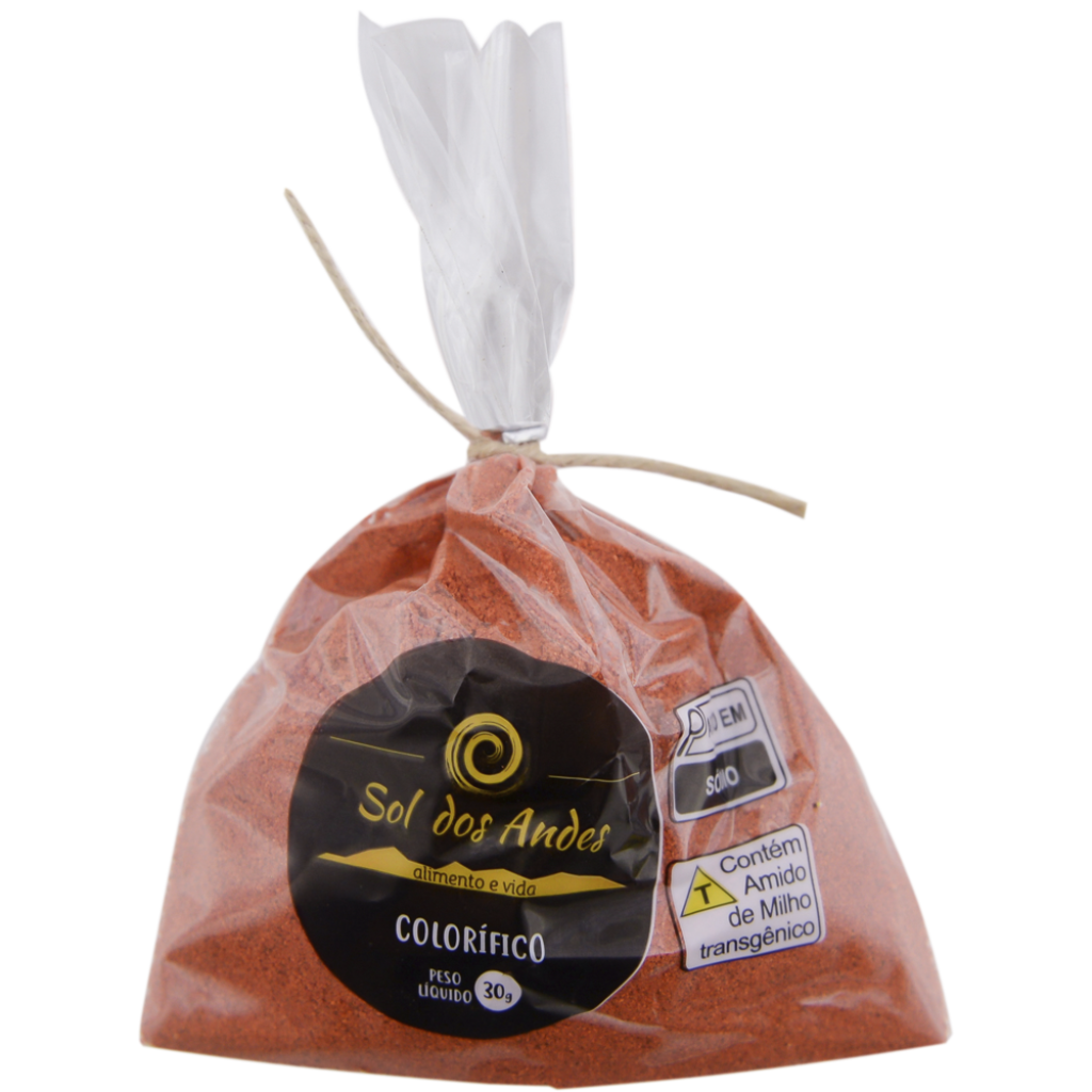 Colorífico 30g - Sol dos Andes Produtos Naturais